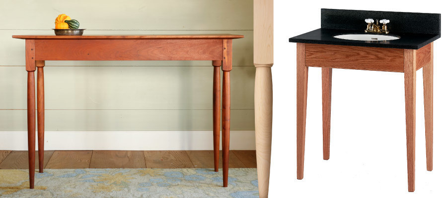 Hepplewhite + Shaker Table Legs | TableLegs.com™ | Shop Online
